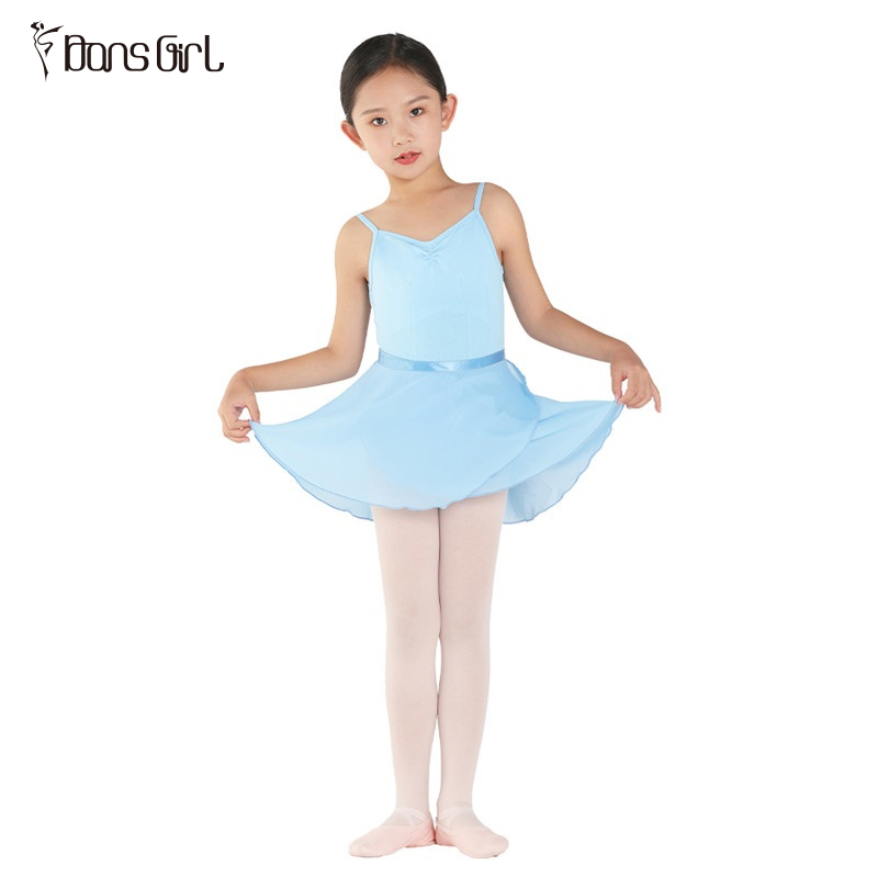 Kids Girls Ballet Wrap Chiffon Skirt | Dansgirl