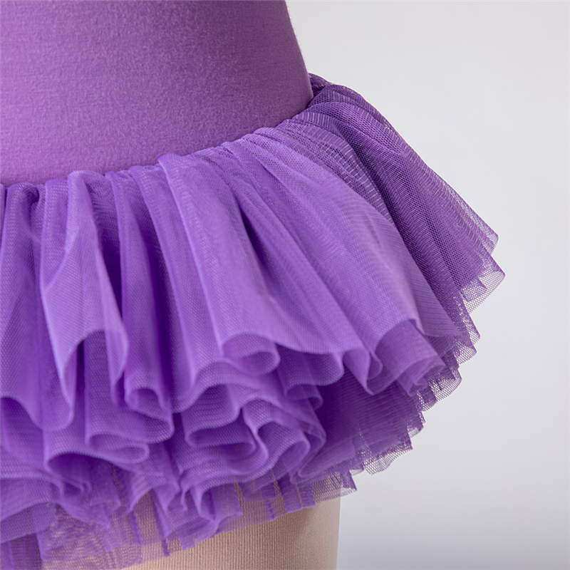 Light Grape Purple Ballet Training Dancewear Tutu Dress | Dansgirl